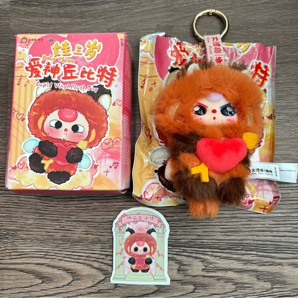 Baby Three | Accessories | Baby Three Cupid Plush Series Blind Box ...